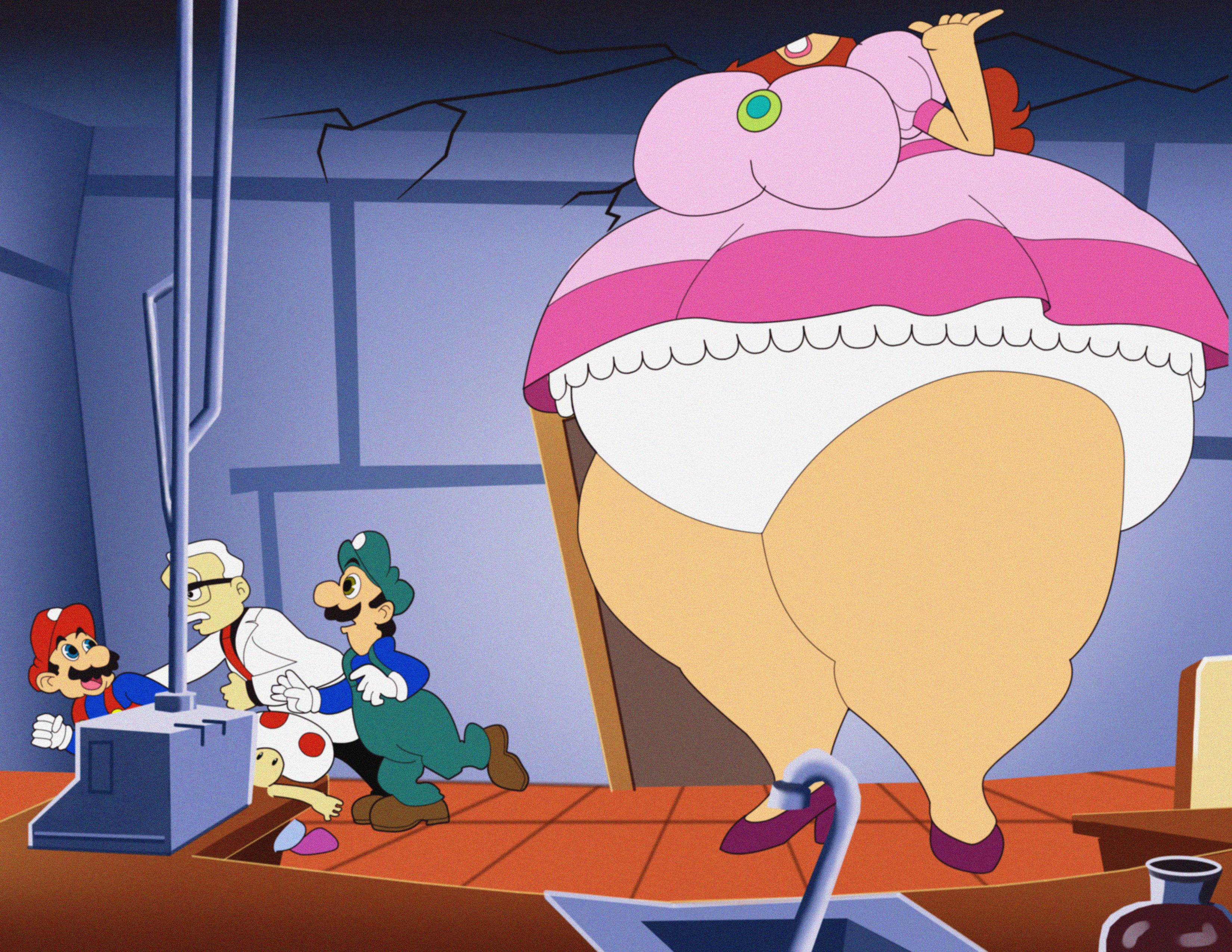 Princess Toadstool Vs Koopzilla